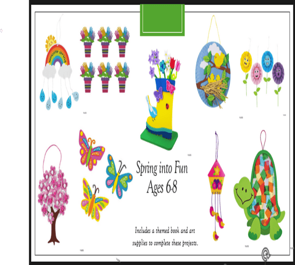 The Splash Into Summer Craft Box – Fun Summer Crafts for Kids (Ages 3-5)